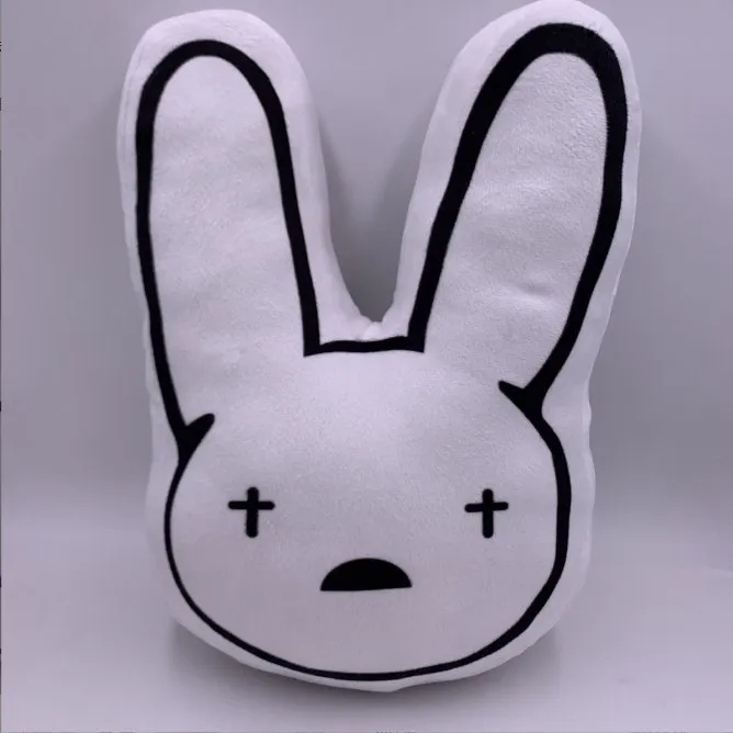New Design Bad Bunny Plush Heart Peripheral Products Red Heart Custom ...
