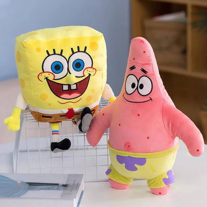 Top Selling Squared Pants Sponge-boob Doll Crab Plush Toy Cartoon Pie ...