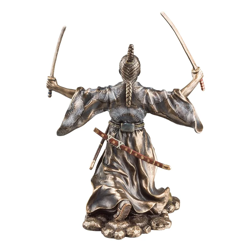 Custom Japanese Samurai Statue - Eco-Friendly Resin Figurine for Home Decor