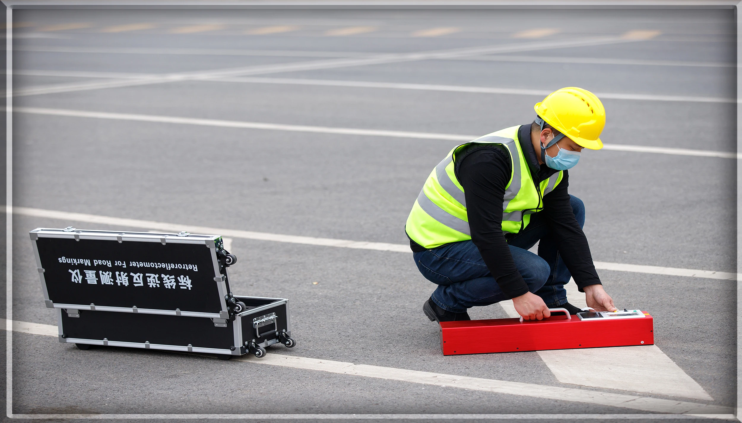 Portable Retroreflectometer For Road Markings Vertical Sign - Buy ...