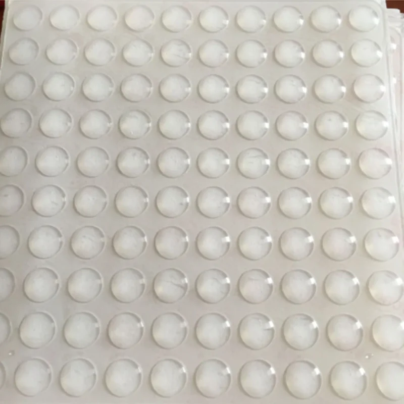 Silicone Adhesive Dots - Noise Dampening & Anti-Slip Pads