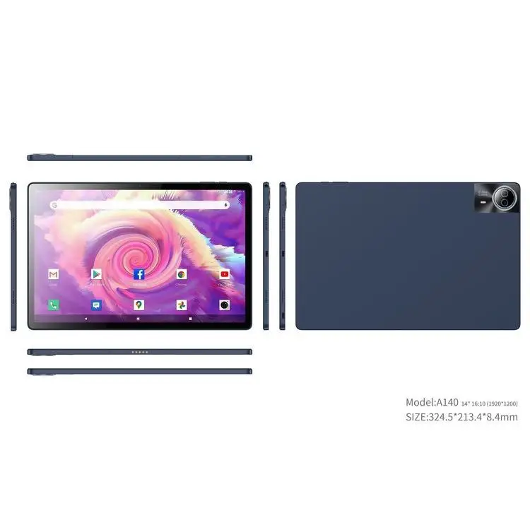 14-inch Android Tablet Pc For Kids Octa Core Unisoc Processor 5g Wifi ...