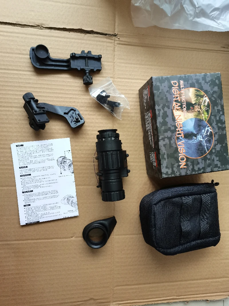 Luxun Hot Sale Pvs14 Hd Ir Digital Night Vision Scope Optic Monocular ...