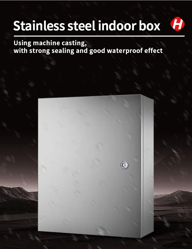 Surface Mounted Stainless Steel 304 Electric Control Box IP65 Outdoor ...