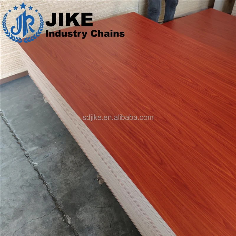 4x8 3mm 6mm PVC Laminated Coated Hardwood Board Plywood