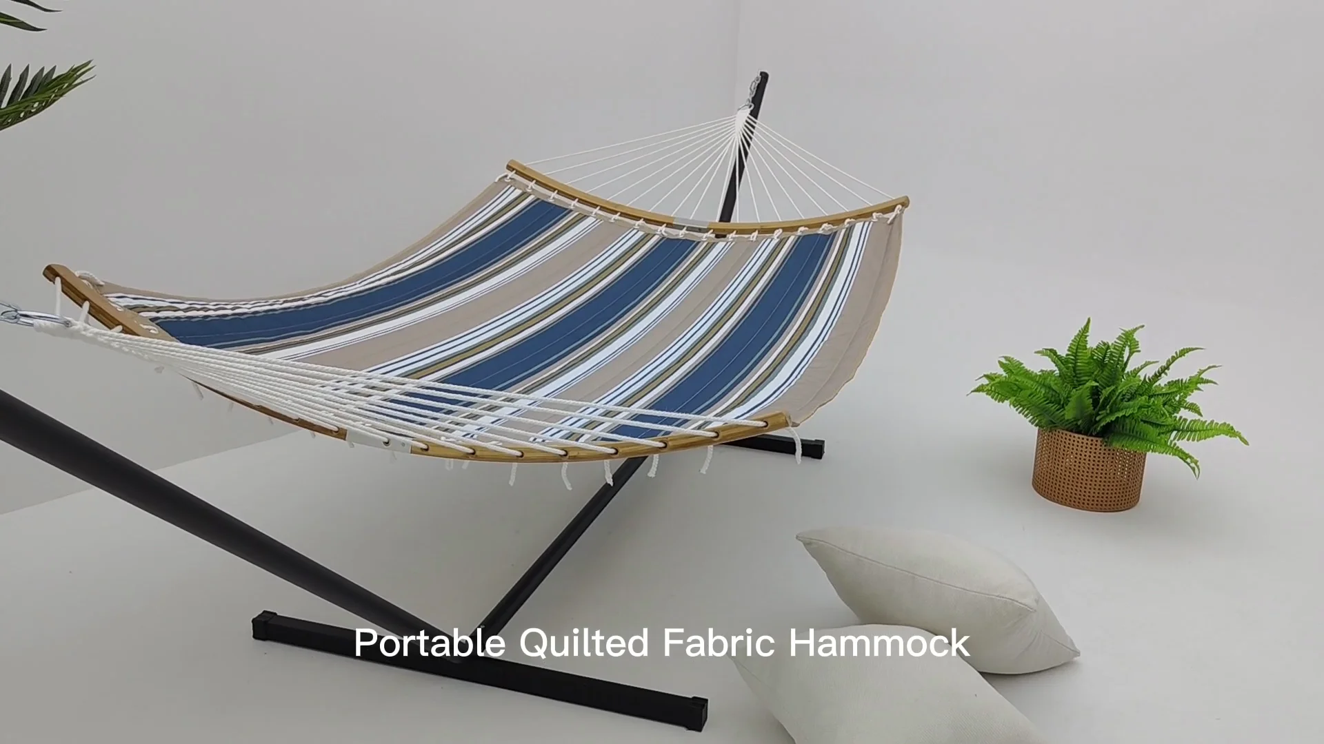 2 Person Portable Hammock For Patio,Camping,Pool Side,Quick Dry Double ...