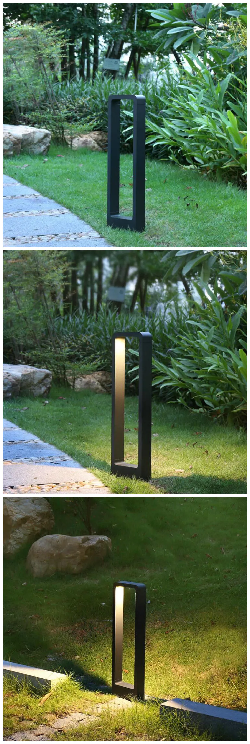 Modern Ip65 7w Outdoor Led Bollard Light Waterproof Aluminum Garden Lawn Lamp - Buy Garden Lawn ...
