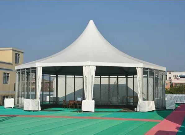 Marquee Clear Big Top - 20m Span Decagon Tent for Events