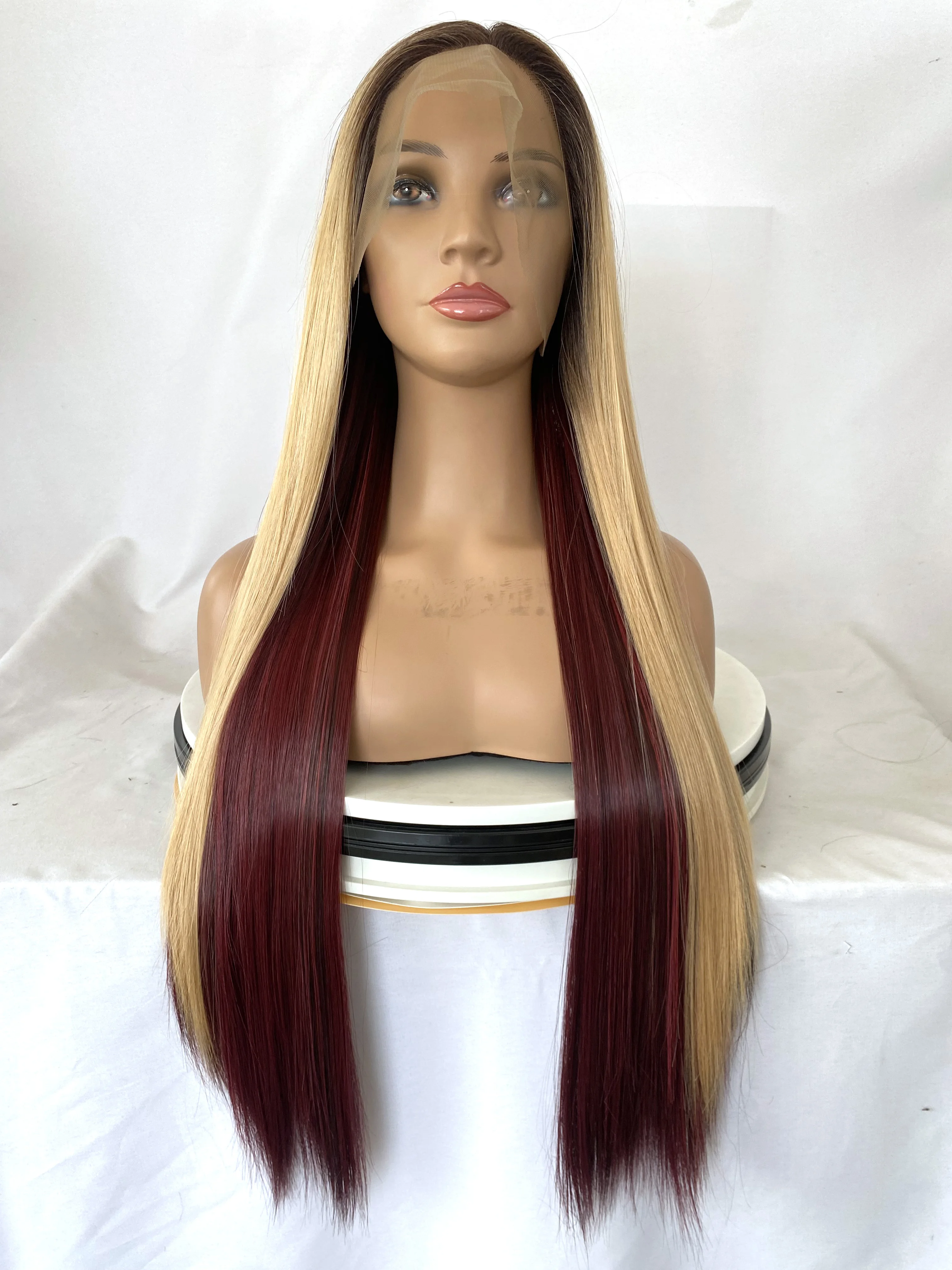 Wholesale High Quality 30 Inch Heat Resistant Synthetic Hair Straight ...