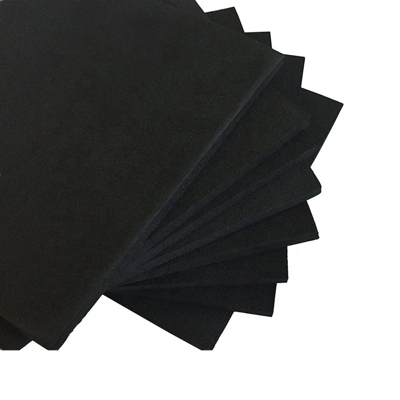 Anti Vibration Foam Rubber Pads With Adhesive Close Cell Insulation Mat ...