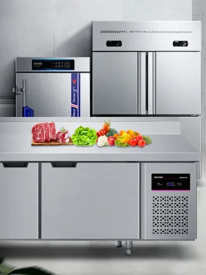 Lecon Commercial Restaurant Kitchen Double Temperature Undercounter ...