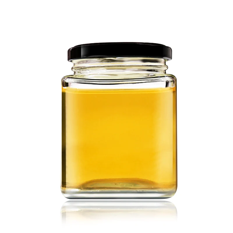 8 Ounce Round Wide Mouth Airtight Glass Mason Jar With Split Tops Lid ...