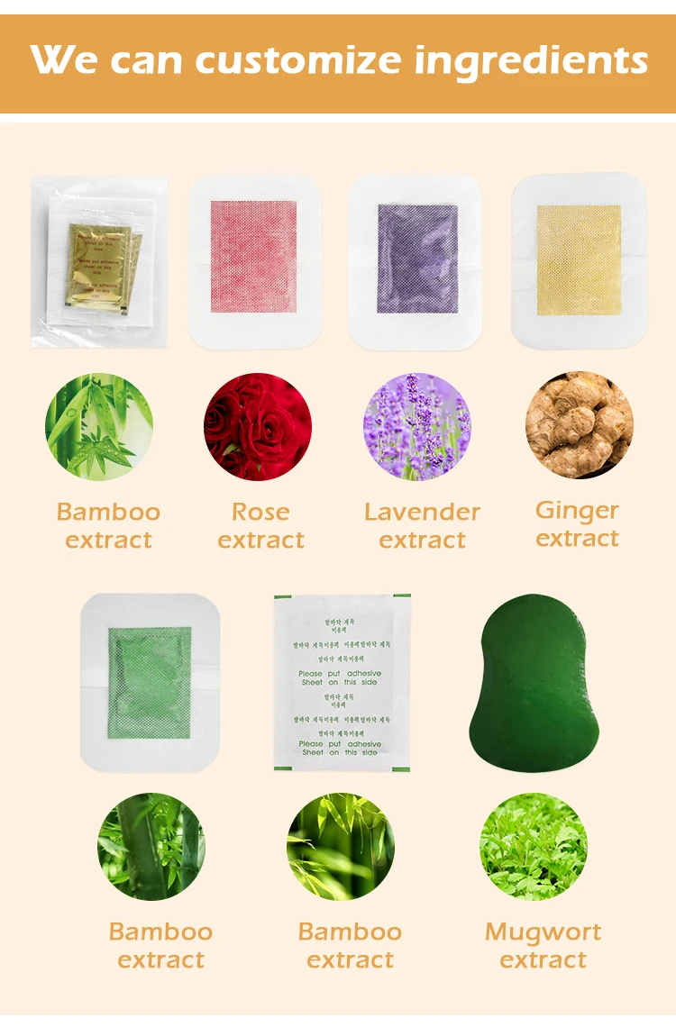 Oem Service Foot Detox Patches Relax Feet Vinegar Detox Foot Plaster ...