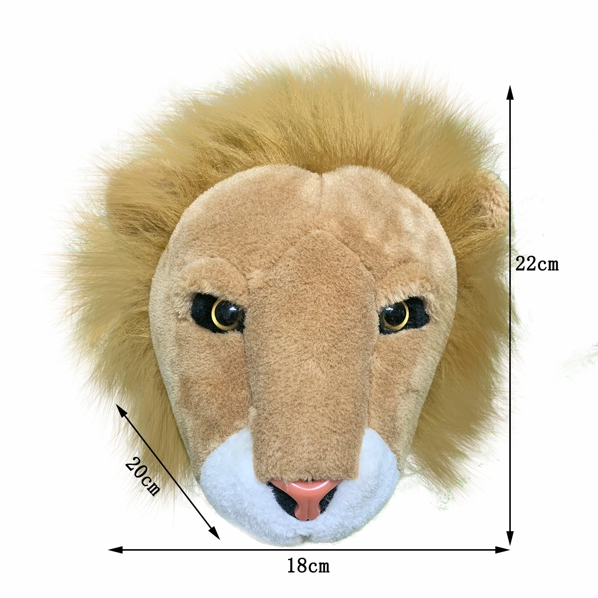 Hot Sale Newest Unisex Jungle Animal Head Decoration Creative Lion ...