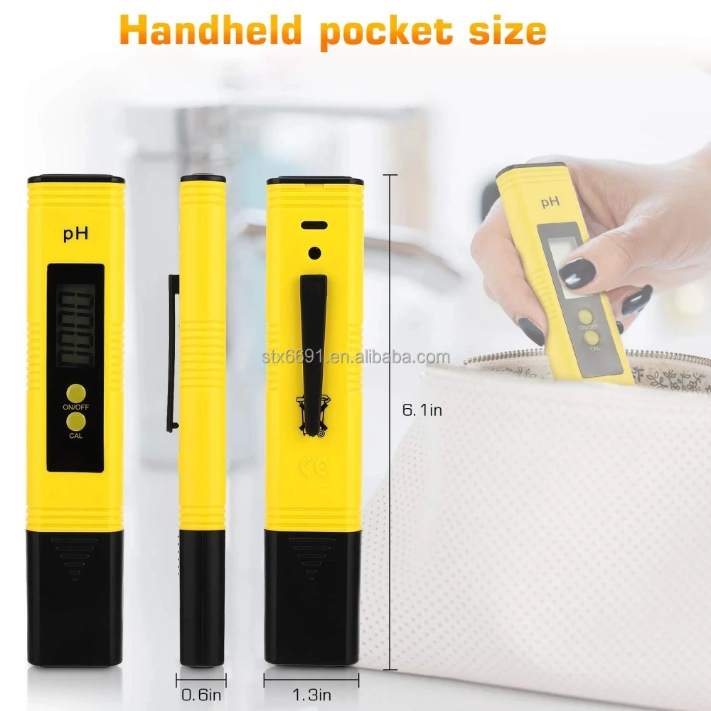 High Precision Portable PH Meter - Accurate & Reliable