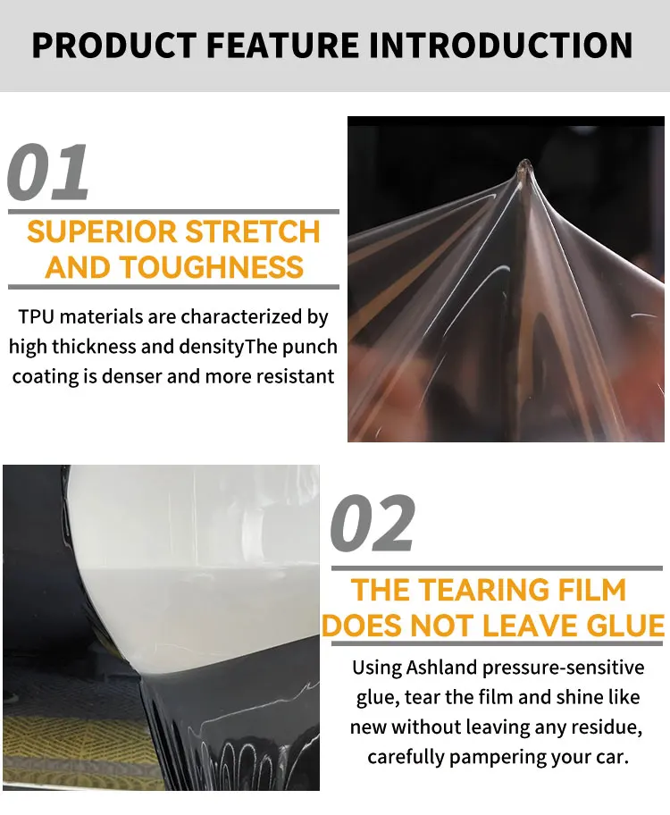 Matt Black Wrap Rolls For Car Anti Scratch Ppf Paint Protection Film ...