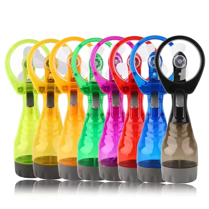 Portable Mini Plastic Water Spray Cooling Mist Fan Handheld Cooler with ...