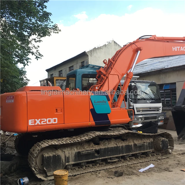 Used Hitachi Excavator Ex200-3 Hitachi Digger Secondhand 20t ...
