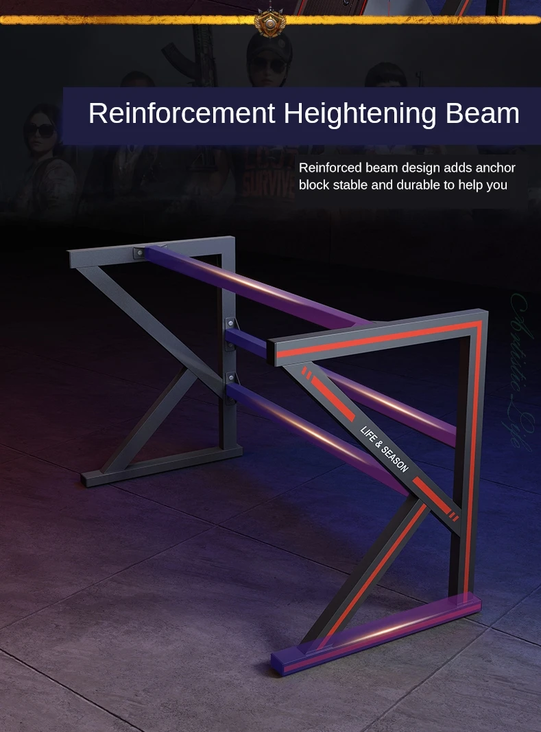 Light Racing Gaming Table,Gaming Desk With Led,Gaming Desk For Pc - Buy ...