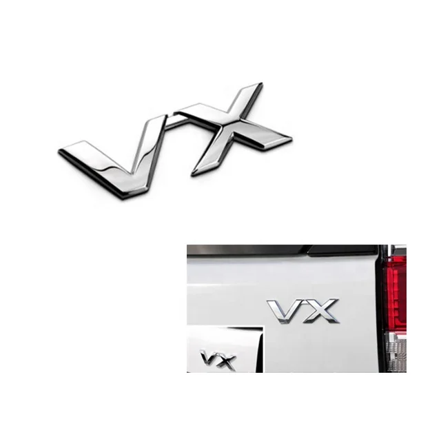 VXL,VX,TX,TXL Custom 3D Chrome Car Emblem Sticker for Toyota Prado