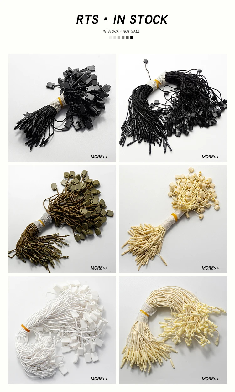 China Custom Biodegradeable Plastic String Tags Seal GRS Manufacturers ...