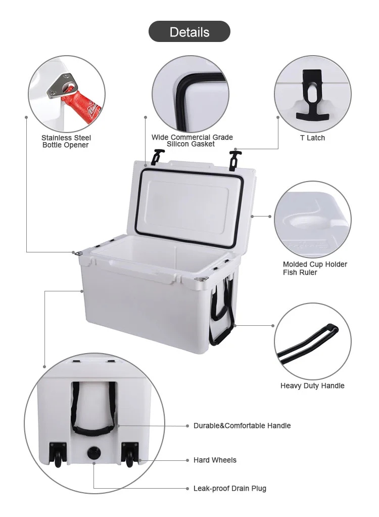 110 Liter Insulated Fish Shipping Boxes for Boats - Customizable