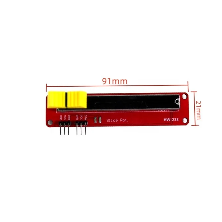 Sliding Potentiometer 10k Linear Module Dual Output Avr Electronic Block Dual Output Module 