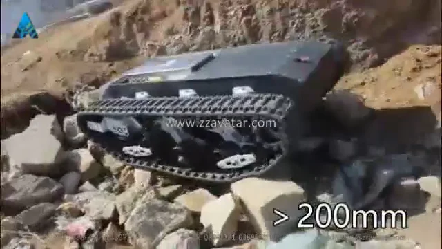 200kg Payload Rc Firefighting Robots Chassis Manufacturer Artificial ...