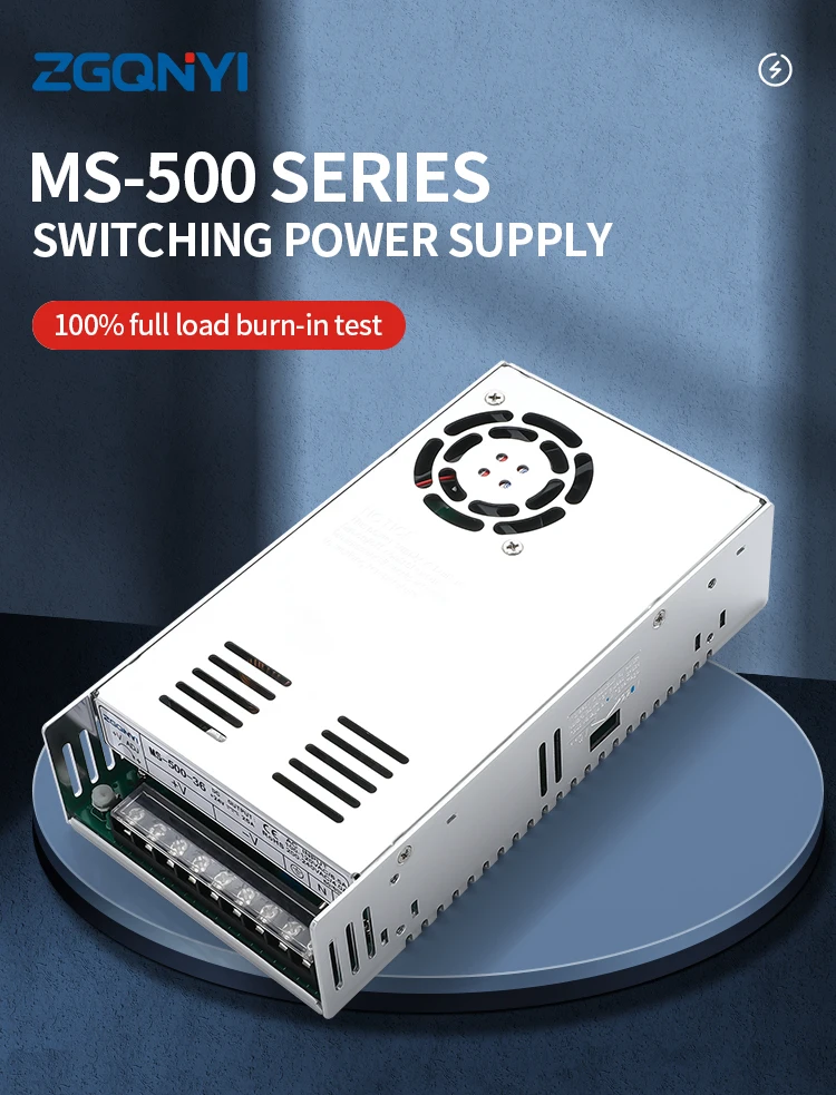 Power Supply 500w MS-500W-36V Small Volume Switching Power Supply for Lighting Project| Alibaba.com