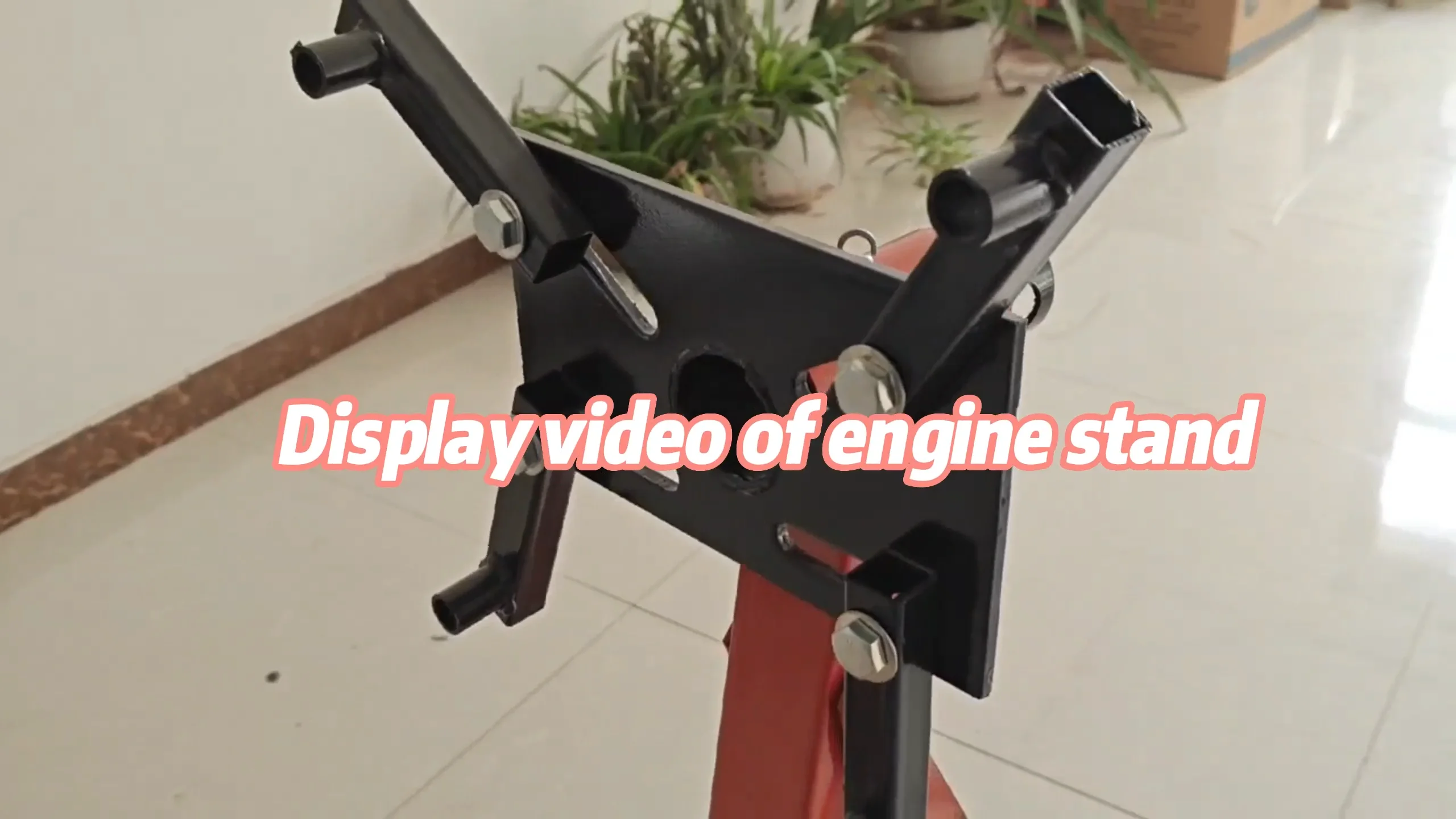 Metal Motorcycle Vehicle Tools Motorized Engine Stand 1000lbs Truck ...