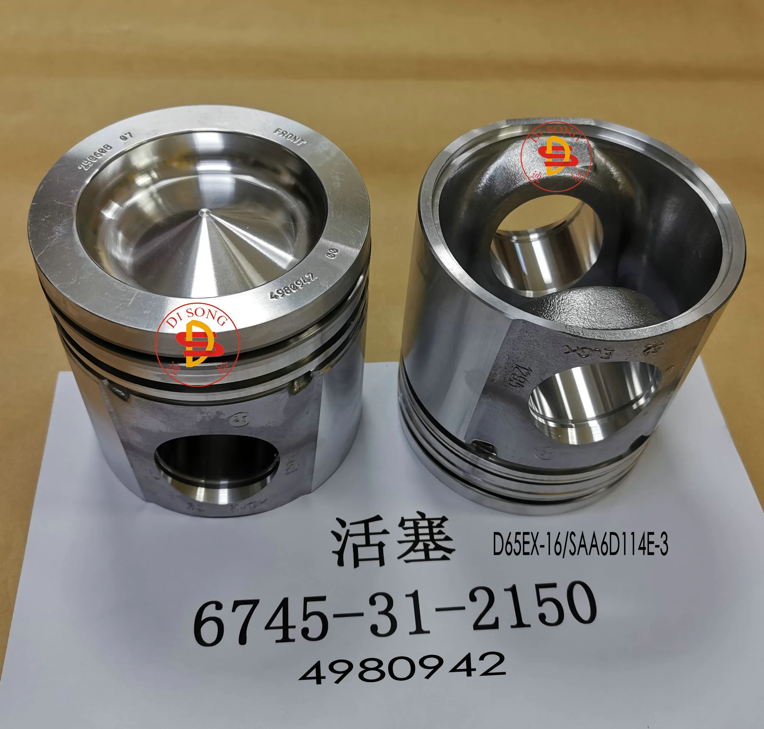 Diesel Engine Piston 6745-31-2150 for Dump Truck D65EX-16