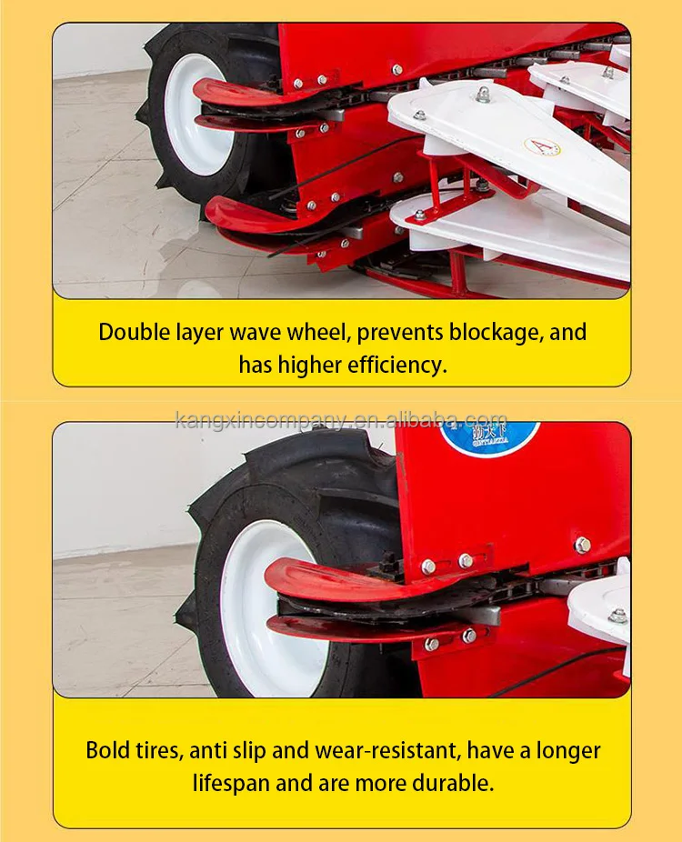 Hand Binder Machine Corn Harvesting Sorghum Reed Wheat Harvester Held ...