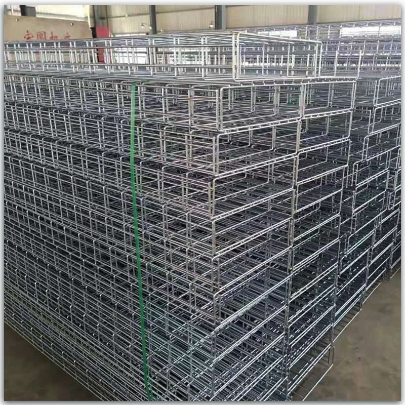 Electrical Wire Basket Mesh Cable Tray Hangers Oem Support Customized ...