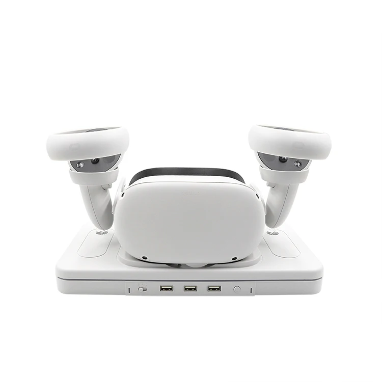 Muiti-functional Base with RGB Light Effect for Oculus Quest 2