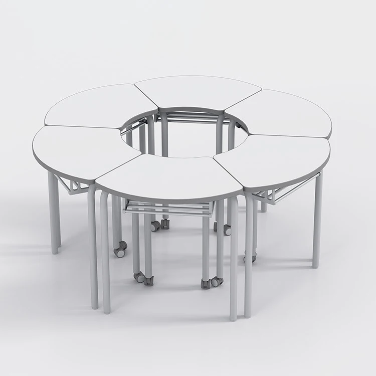 Customizable Fan-shaped Adjustable Folding Portable Furniture School ...