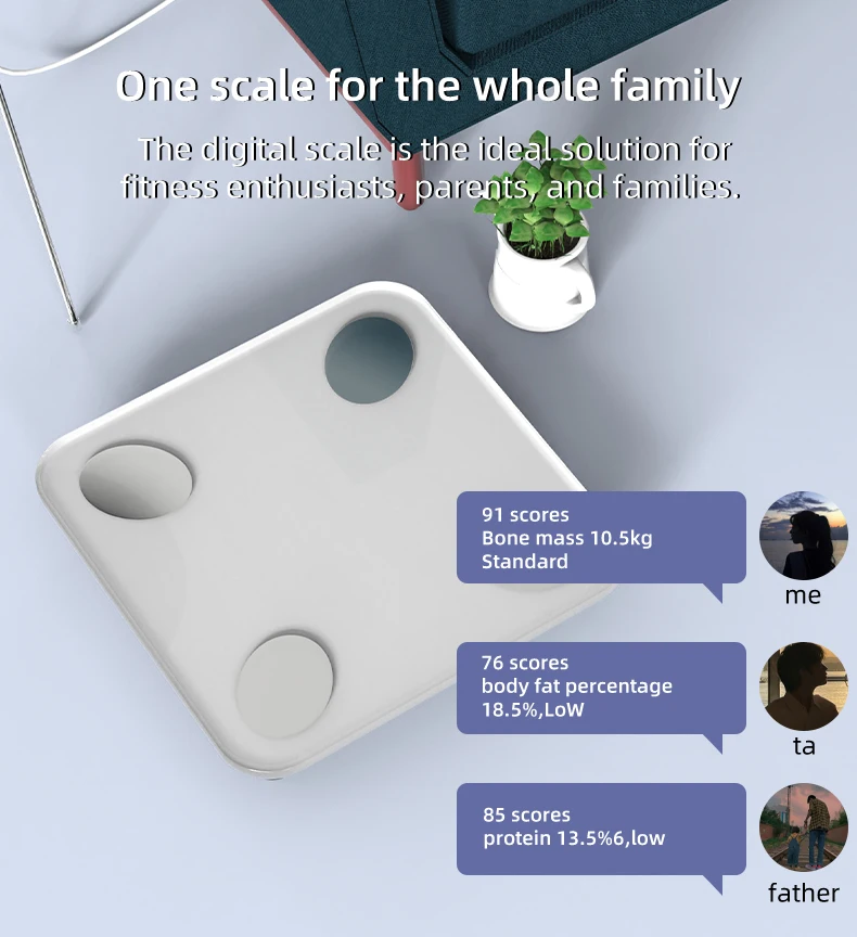 180KG Smart Scale - Accurate BMI and Body Fat Measurement