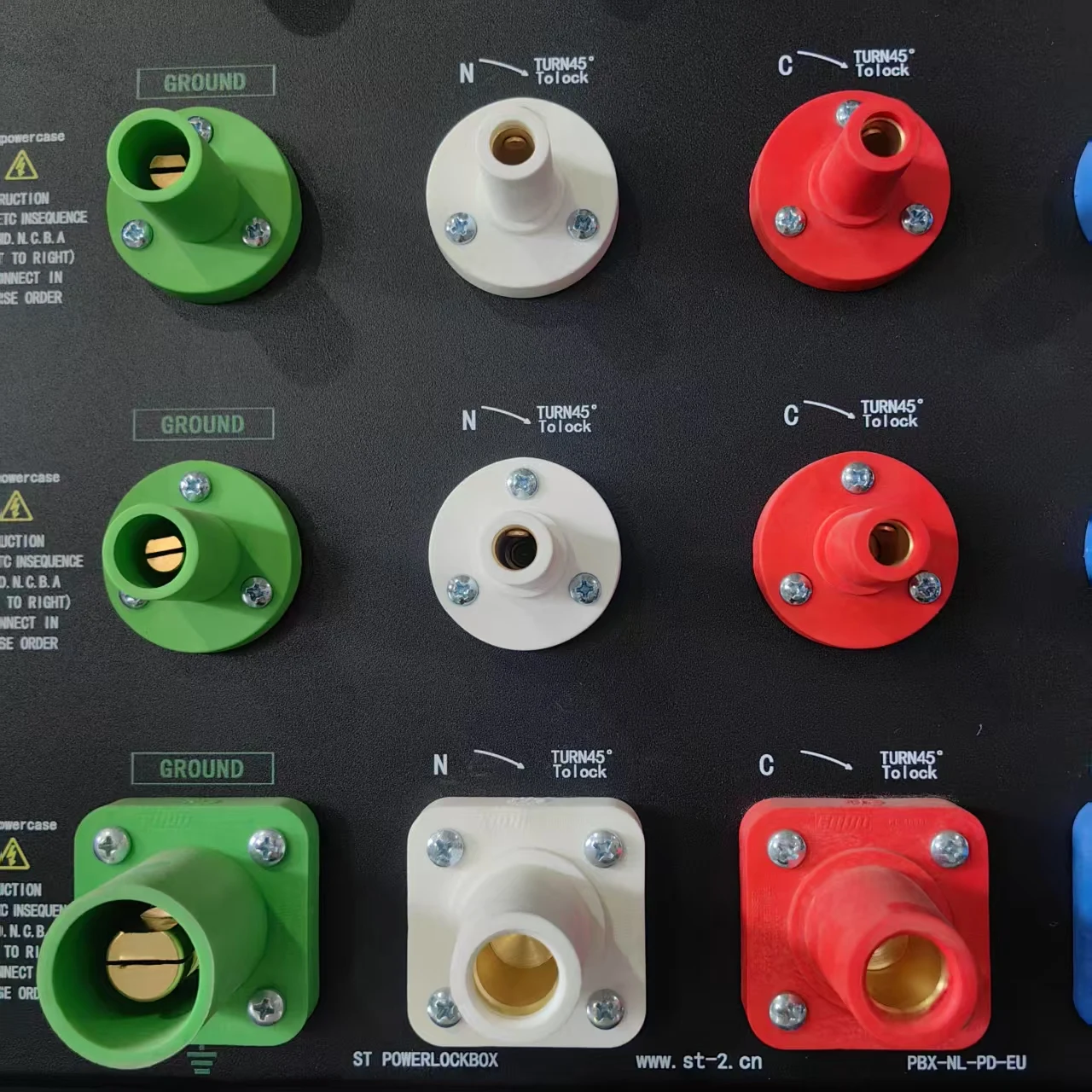 ST Custom High Quality 19-Inch Portable Power Distributor Case 380V 400A Camlock Input 150A ...