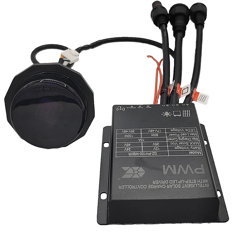 Wide Pv Range Hybrid 12v 24v Solar Street Lamp Charging Controller For ...