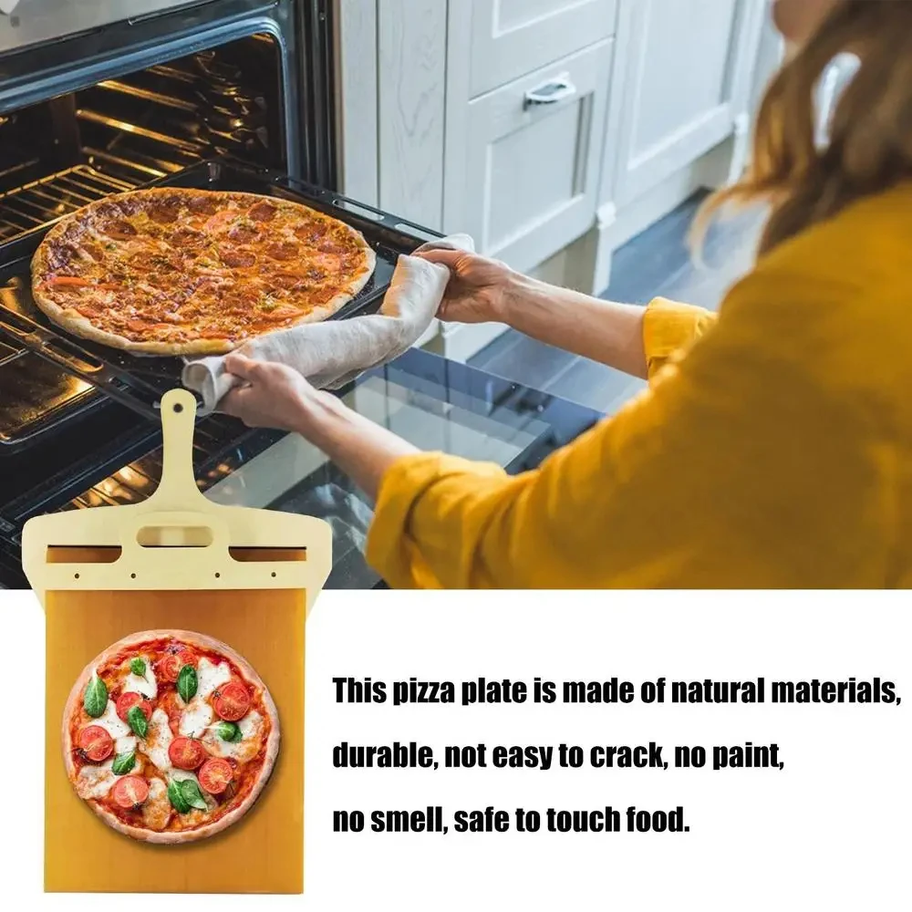 Sliding Pizza Spatula Food Pizza Tray Pizza Board Shovel for Home ...