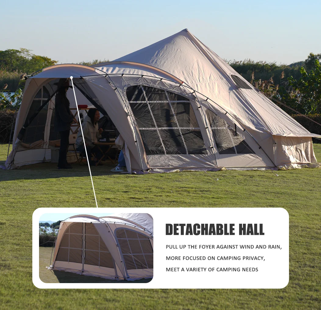 GOFUN Yurt House Glamping Tent - Luxury Camping Experience