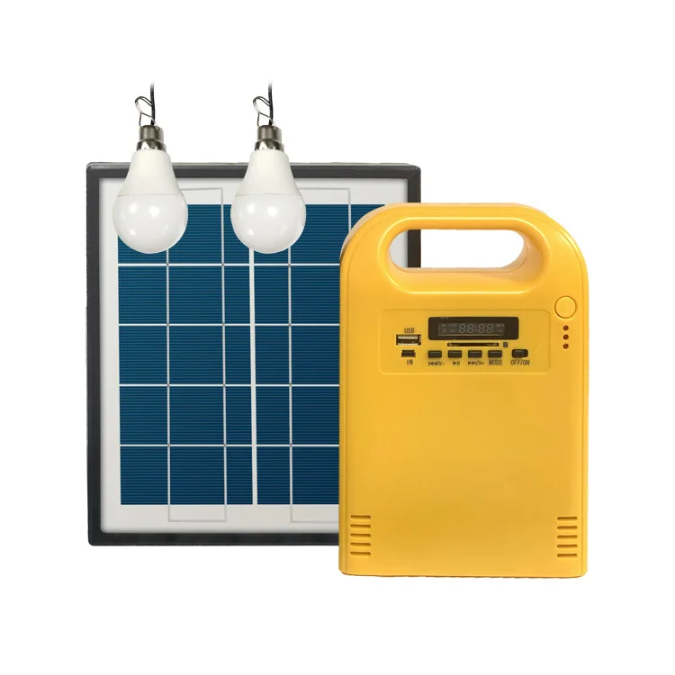 Portable Mini Solar Energy System with LED Lighting IP65