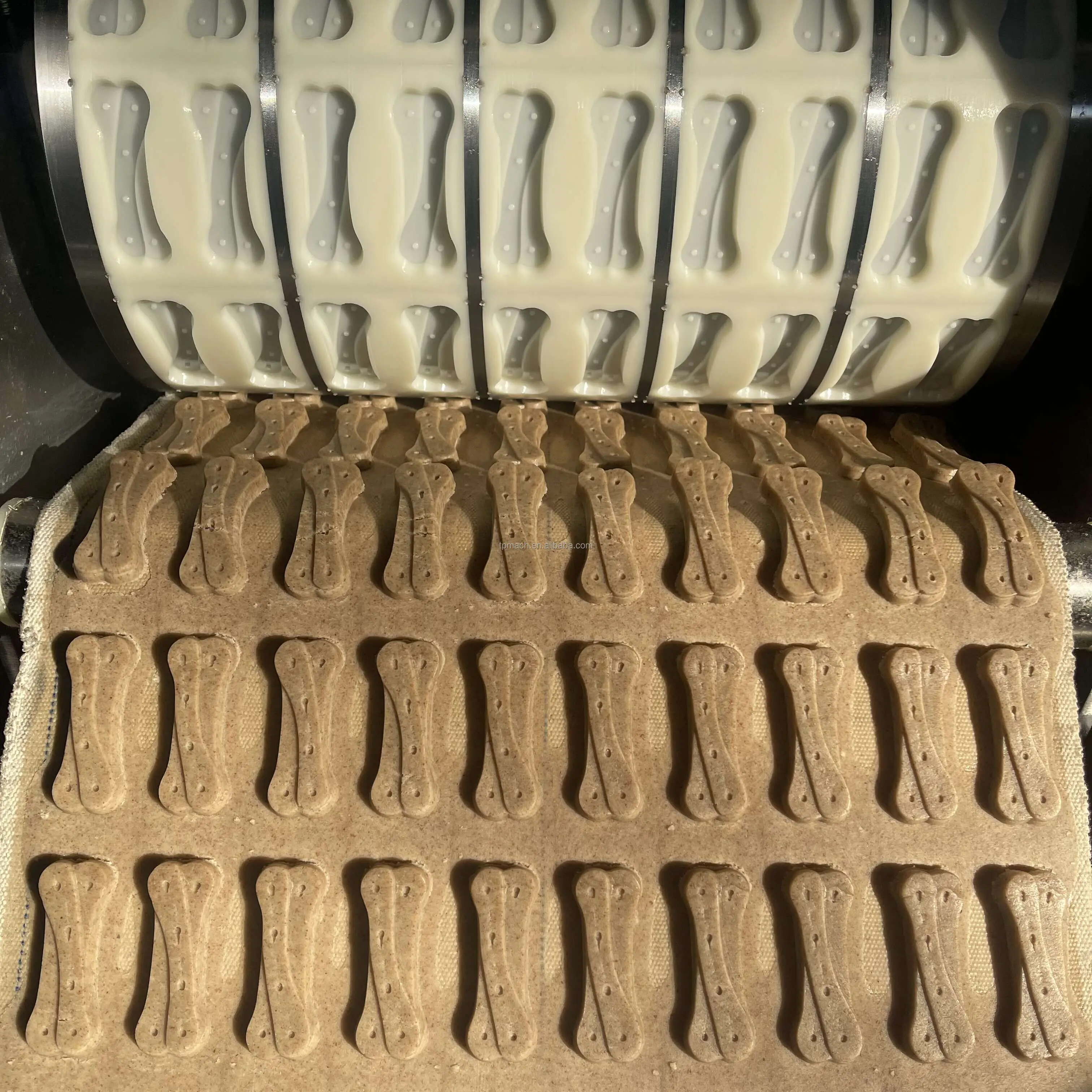 Automatic Bakery Rotary Stamping Biscuit Moulding Machine