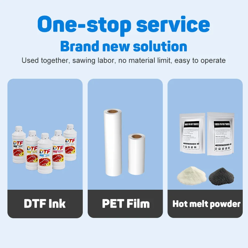 FCOLOR Factory DTF CMYK White Tinta 1000ml Per Bottle Direct to Film ...