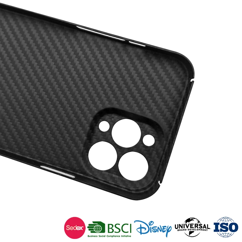 Real Kevlars Aramid Carbon Fiber Phone Case Cover for Iphone 14 13 12 ...