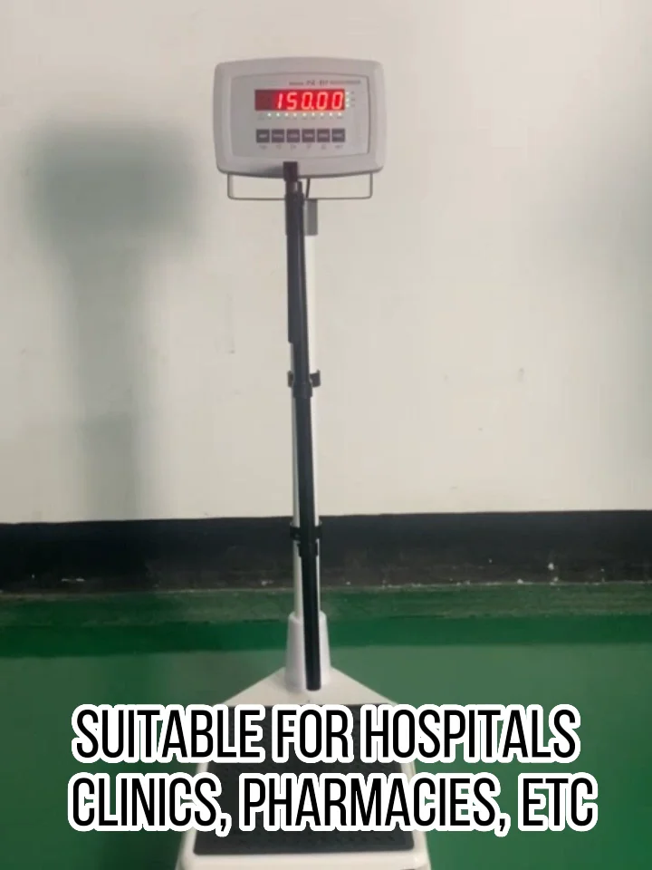 Medical Human Electronic Weighing Scale With Height Measuring - Buy ...