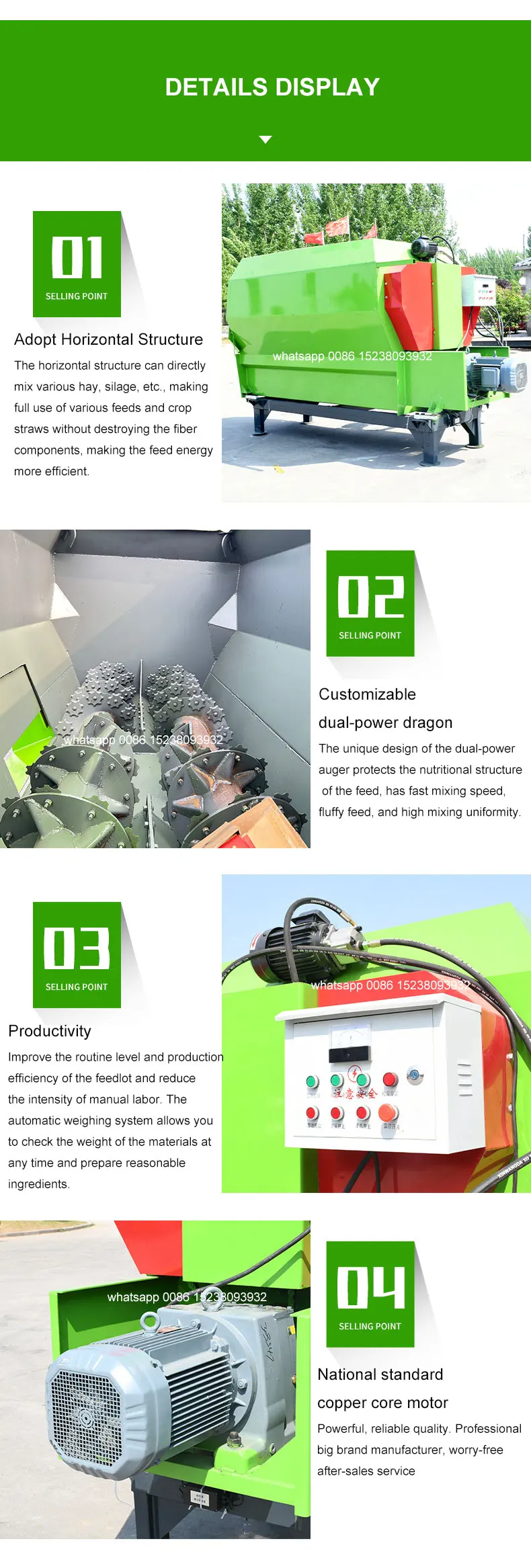 MOXIN New 15 Ton/H High Productivity Feed Pellet Machine for Cow Sheep ...