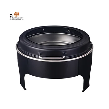 Hydraulic Buffet Stove Hospitality Supplies Round Cheffing Dish ...