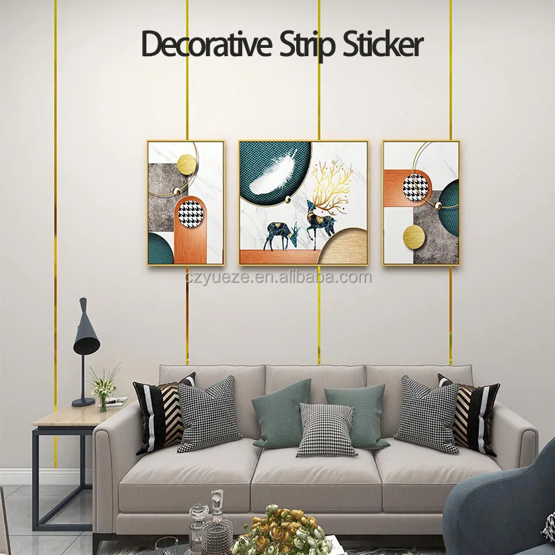 Peel and Stick Flexible PVC Tile Trim Wall Molding Plastic Decorative ...