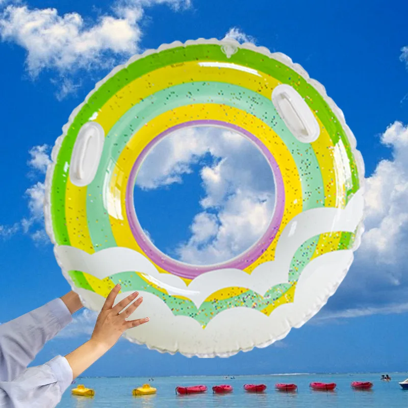 2022 Hot Selling Eco-friendly Pvc Swim Ring Inflatable Kids Swimming ...