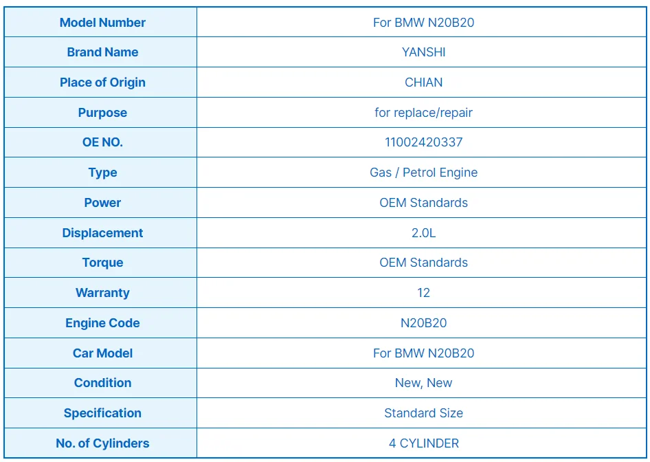 Genuine Used Engine N20B20C for BMW 5 Series High Quality Engine 528LI ...